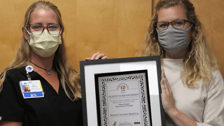 NCH recognized with Platinum Award for promoting organ, eye, and tissue ...