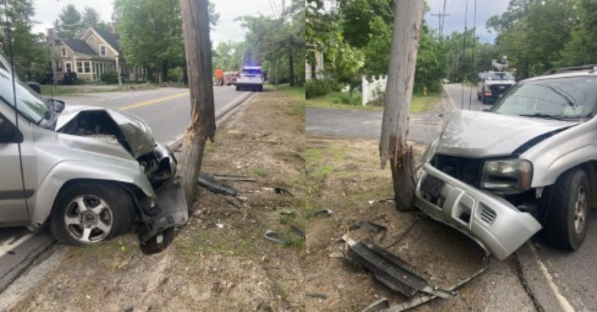 Power restored after vehicle strikes utility pole in Alfred - Newport ... Power restored after vehicle strikes utility pole in Alfred - Newport ...