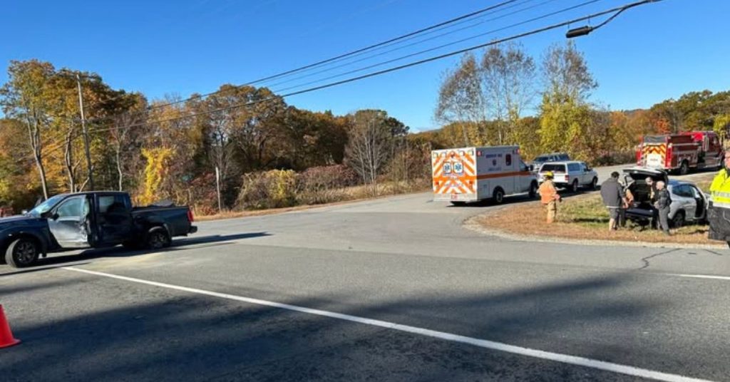 Motor vehicle accident on Route 9 in Chesterfield - Newport Dispatch