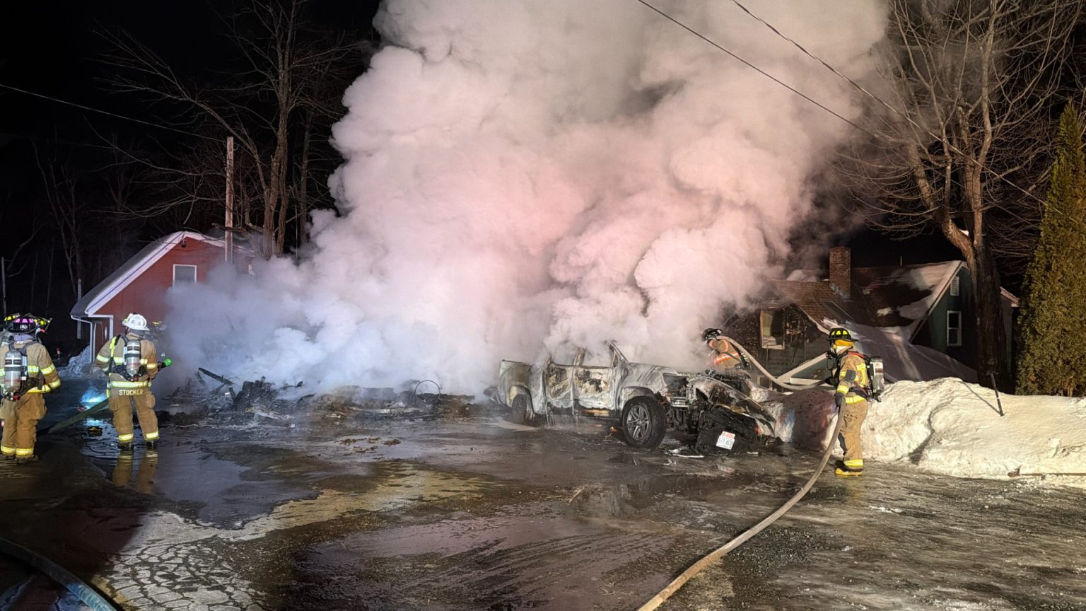 Garage fire spreads to home in Sunapee - Newport Dispatch